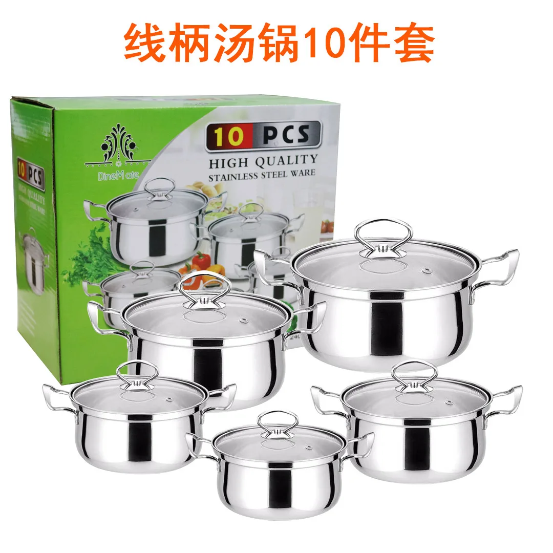 New Promotion Hot Style Cookware Set Milano Cookware Set Non-stick ...