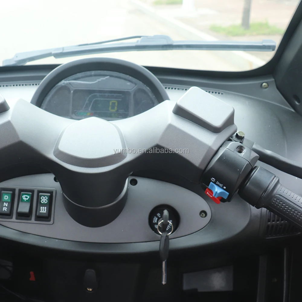 Yumbo Mobility - 3 Seater Electric Car with Manual Parking Brake