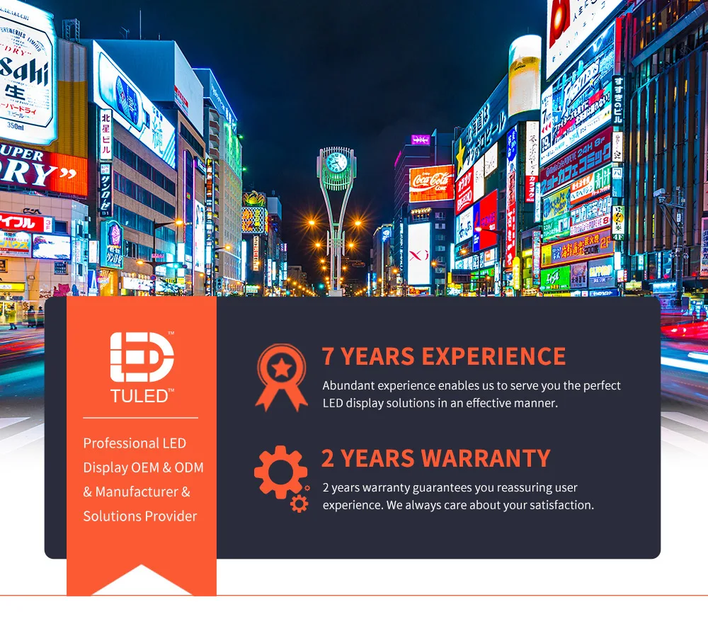 Outdoor Led Wall Sign Board Display P5mm 320*160mm LED Module 960*960 ...