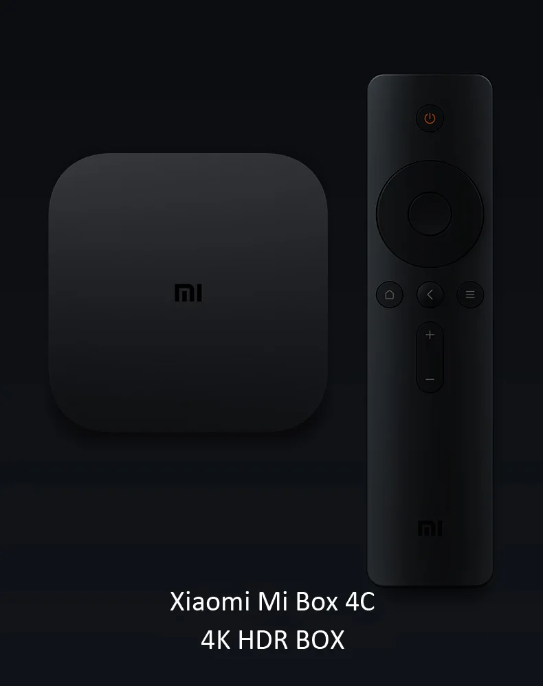 Xiaomi Mi Box 4c HDR Smart TV Set-Top Box - 1GB RAM, 8GB ROM