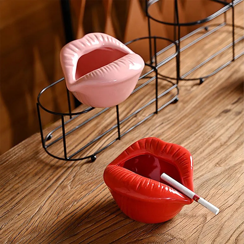 Redeco New Design Creative Ashtray - Big Lips Ashtray