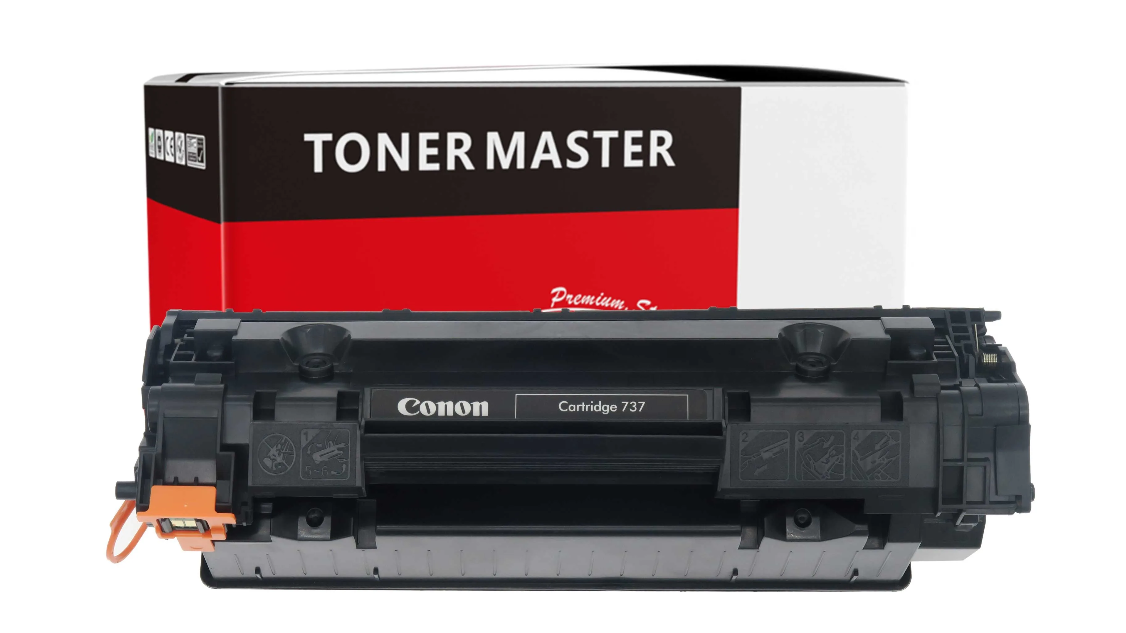 China Factory Crg337 Crg137 Crg737 Cf283a Black Laser Toner Cartridge ...