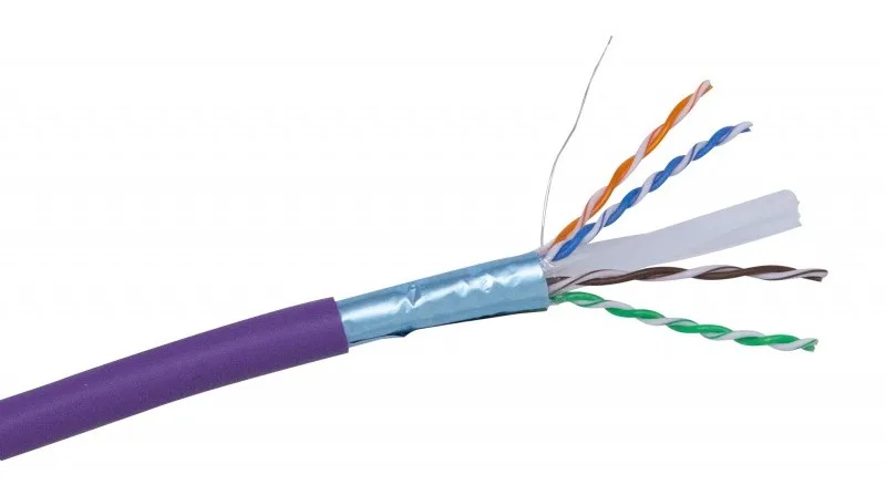 1m Indoor Ftp Cat6a Patch Cord Ethernet Cable Oem 10gb Rj45 24awg 26awg ...