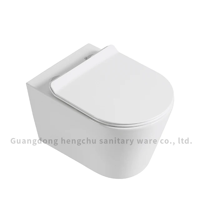 Rimless Wall Hung Sanitary Ware Commode Wc Water Closet For Hotel ...
