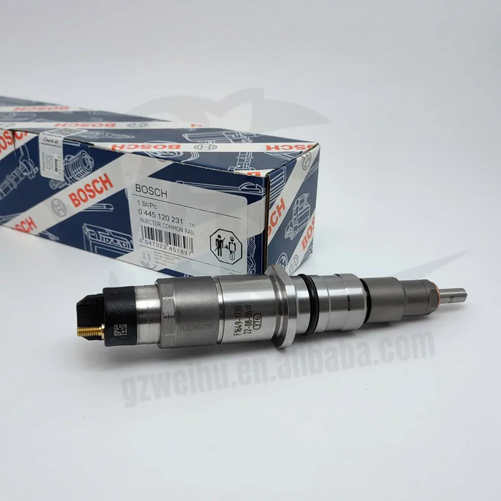 Injectors 0445120231 5263262 Repair Kit Injector Pc200-8 For Komatsu ...