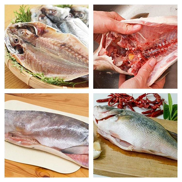 Fresh Sardin Tilapia Salmon Electric Cutter Oblique Meat Cut Small ...