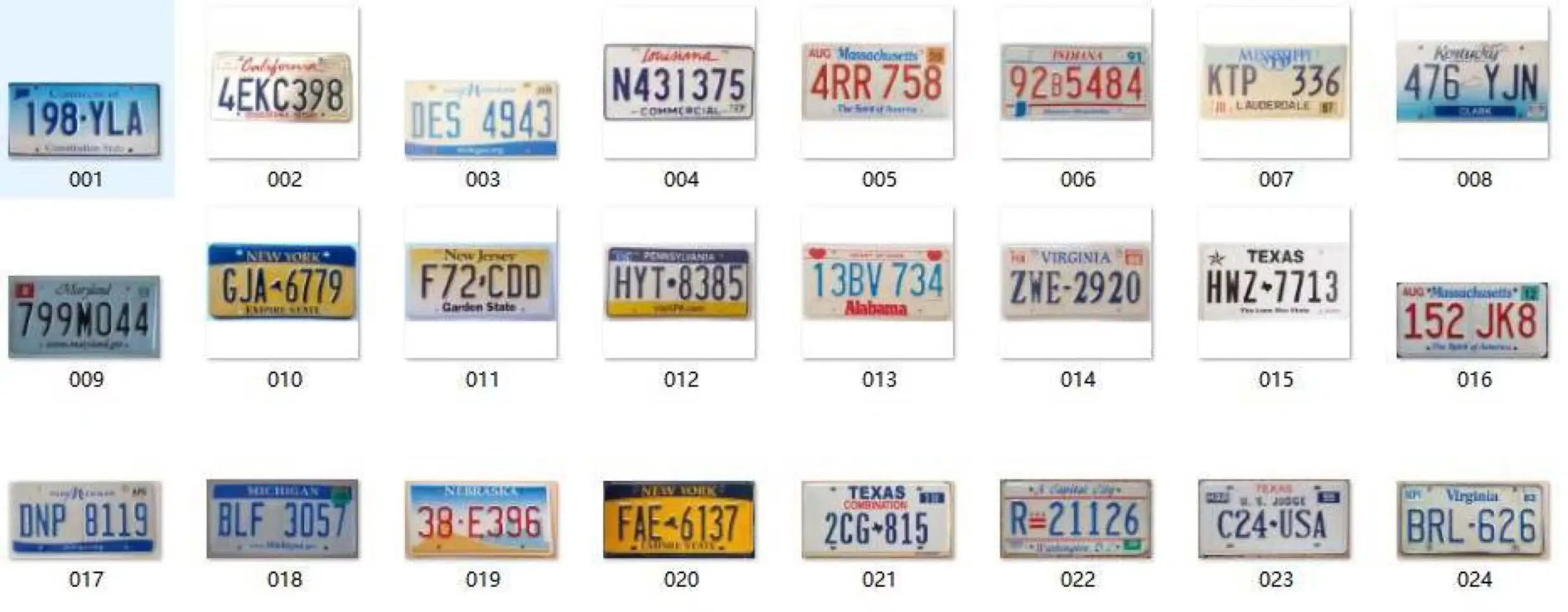 Popular Wholesale Souvenir License Plates Wall Hanging Tin Signs ...