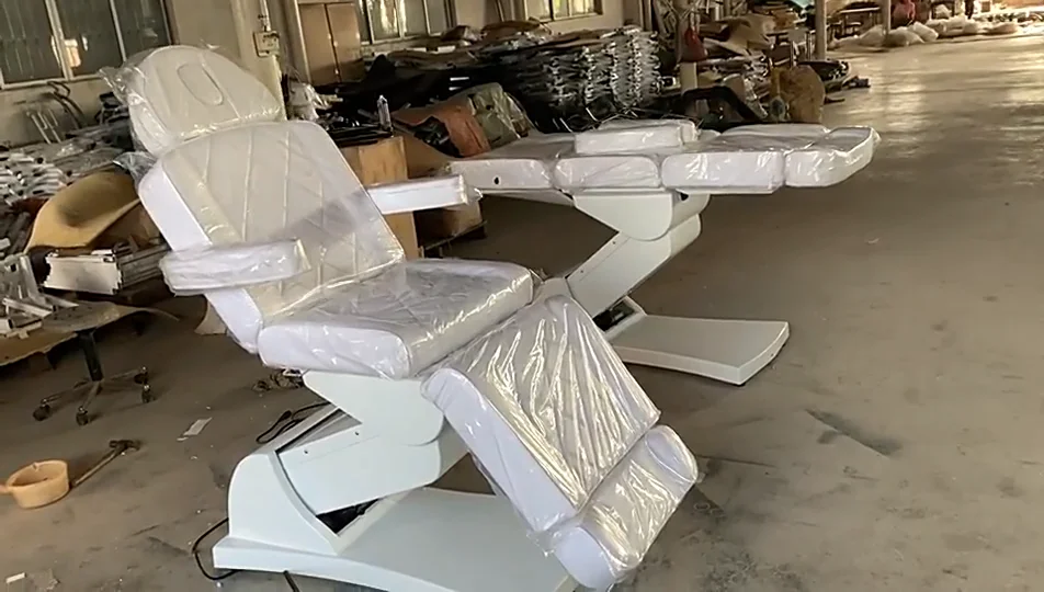 Beauty Salon Equipment Luxury Electric Motor Spa Bed Facial Massage Bed ...