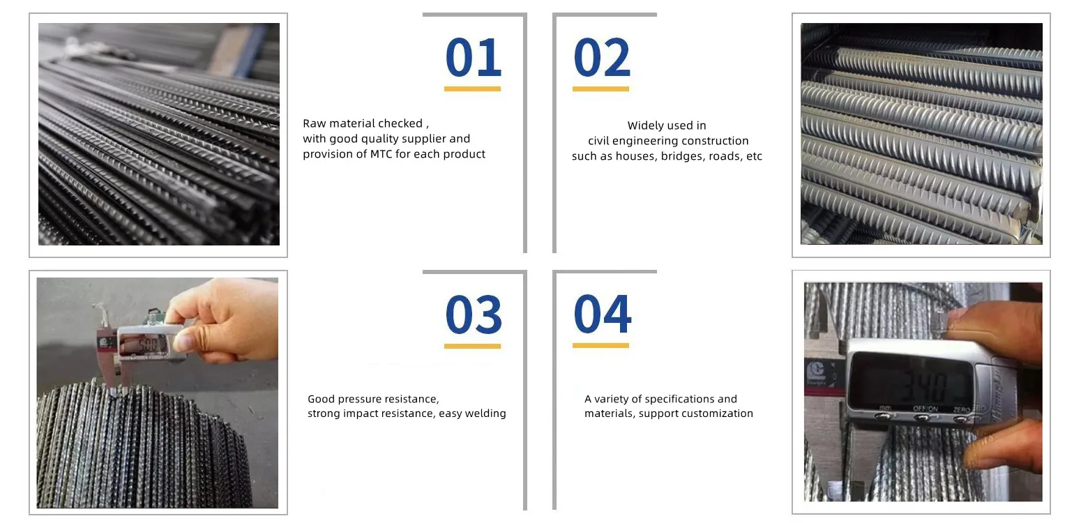 B500b B500c Hrb400e Hrb500e Astm Grade 60 Hrb400 Hrb500 6-40mm Factory ...