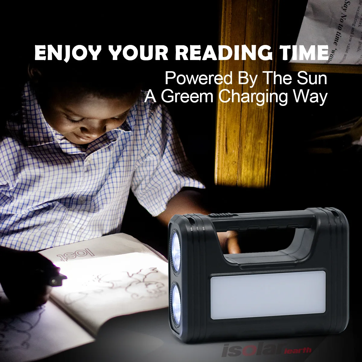 Gd Solar Lights off Grid Rechargeable - Home Lighting Kit