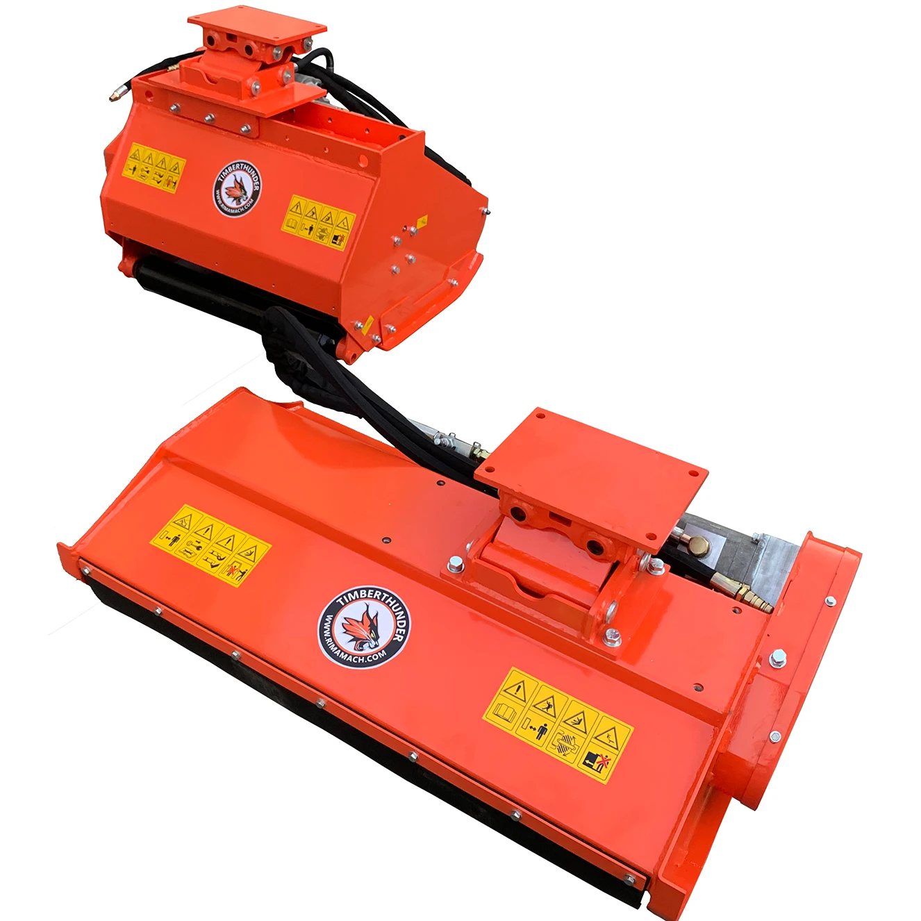 Excavator Flail Mower Hammer Hedge Trimmer Gasoline with Hydraulic Side ...