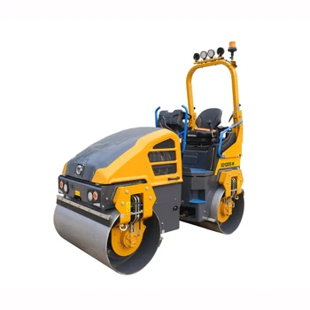 Xd120svtiv Road Rollers Light Compactor Vibratory Double Drum Road ...