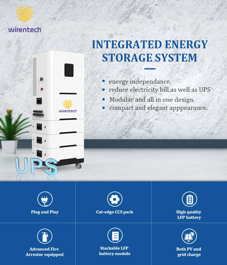 Solar Inverter with Battery for Home 51.2V 5KWh All-in-one Battery ...