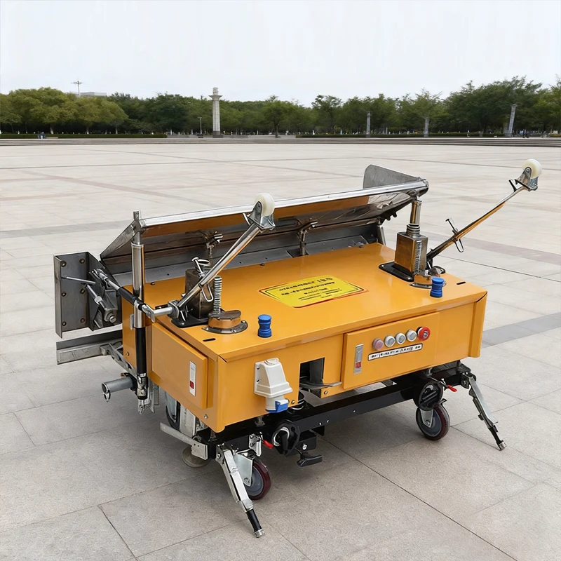 Automatic Semi-Automatic Stucco Wall Rendering Machines Cement Render ...