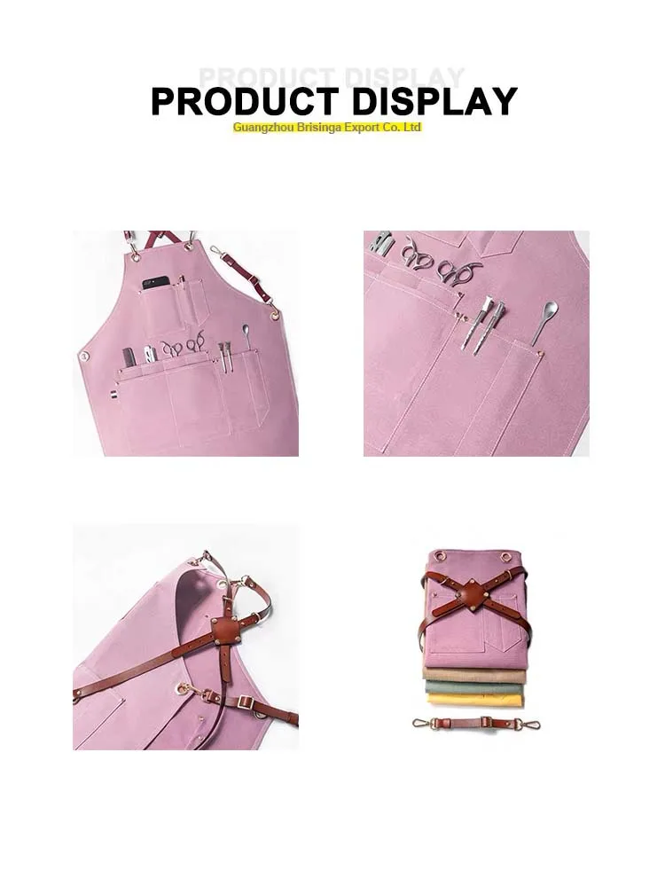 Barber Aprons - Custom Logo Grooming Aprons for Salons