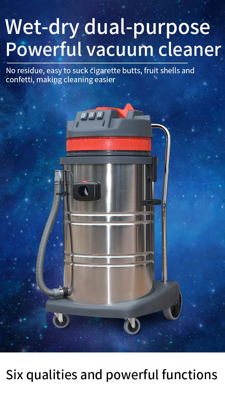 Industrial Vacuum Cleaner - 3000 Watt High Power Suction