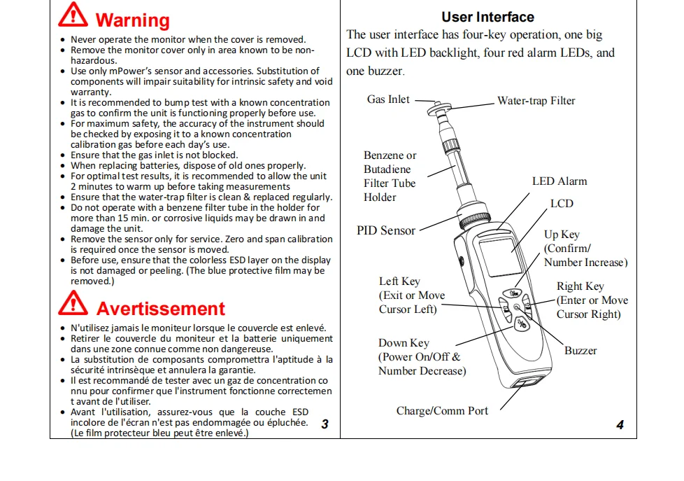 MP186 NEO BENZ 9.8 EV Lamp - Filter Tube Version for Benzene Detection