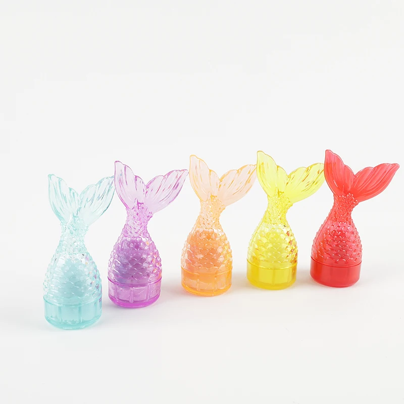 Mermaid Tail Lip Balm - Colorful Kids Lip Care Gift Set