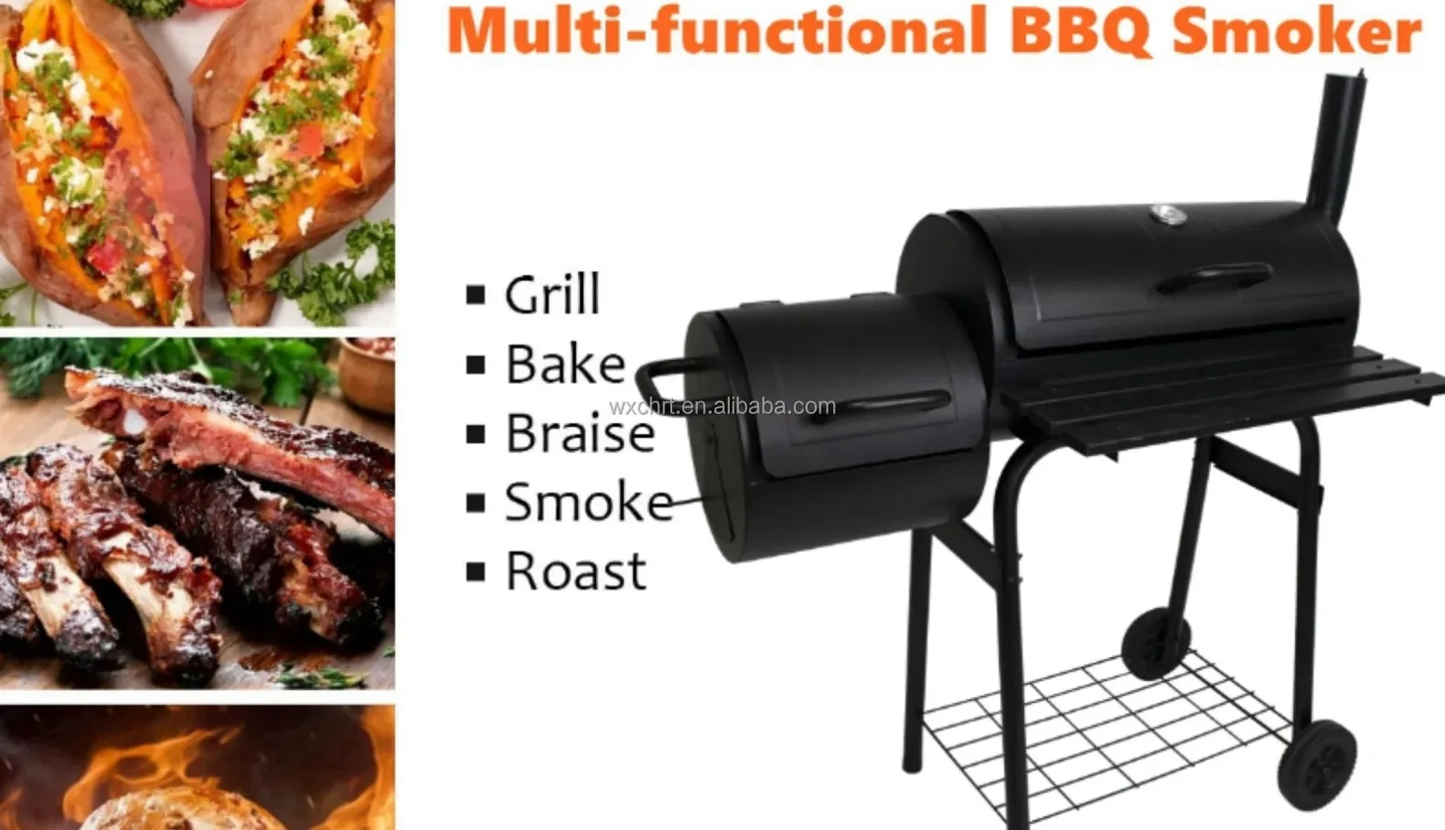 Chrt Carbon Bbq Plate Charcoal Grill Picnic Patio Cooking Extra Large ...