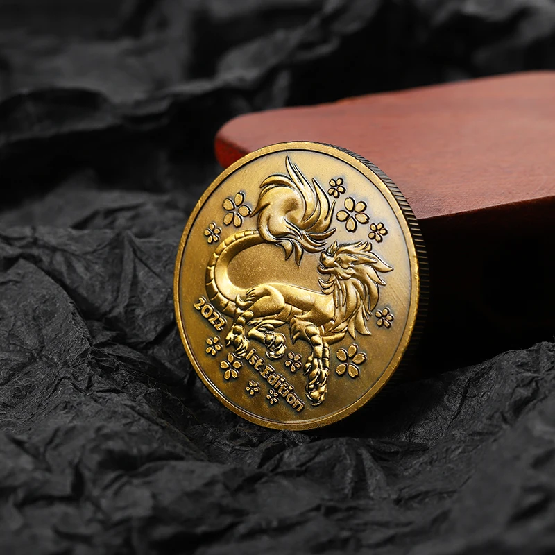 Wholesale Coin Collecting Supplies Highly Detailed 2d Embossed Gold ...