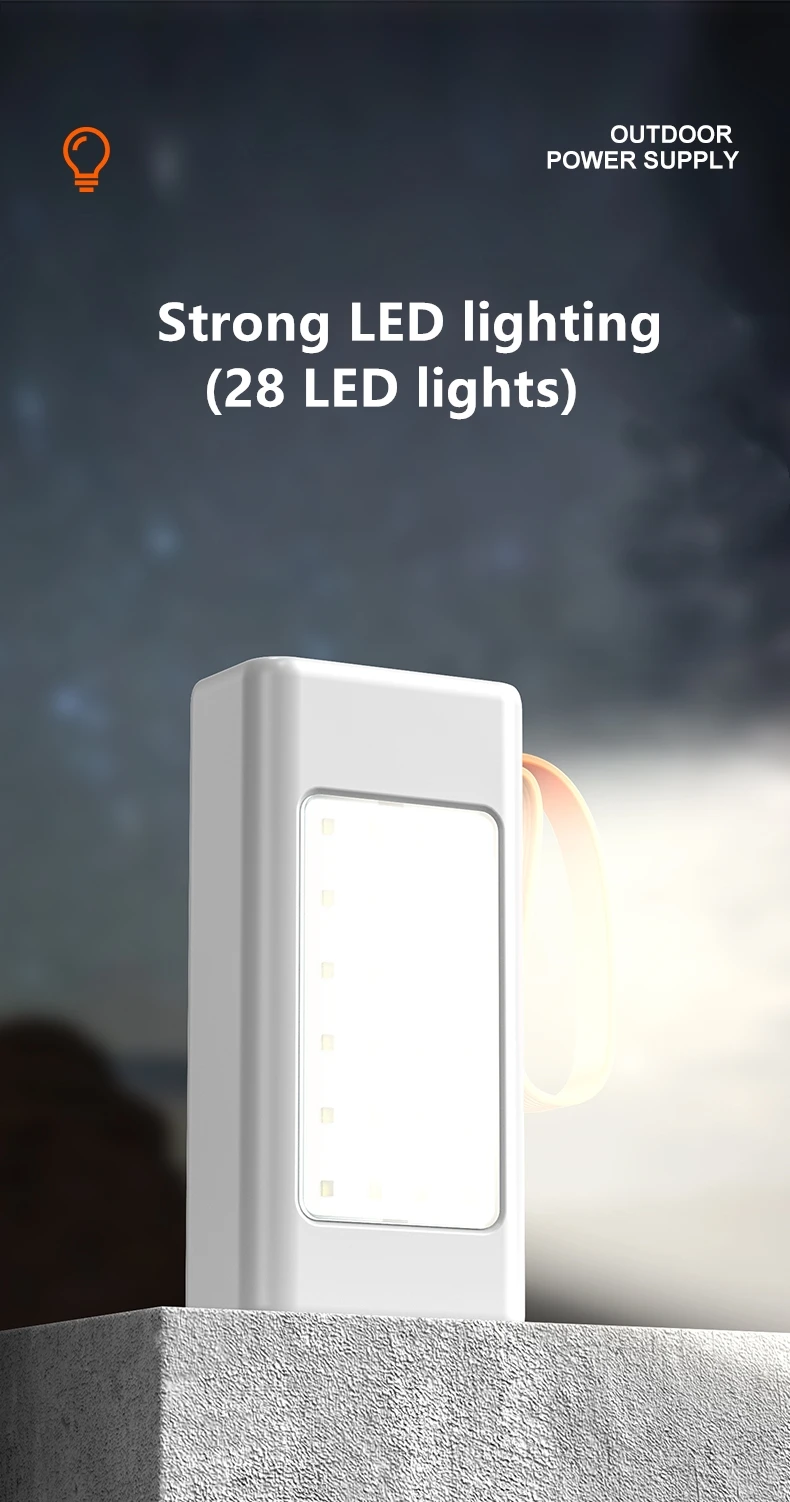 2024hot Full Capacity 30000mah Power Bank 4 Usb Output Fast Charging ...