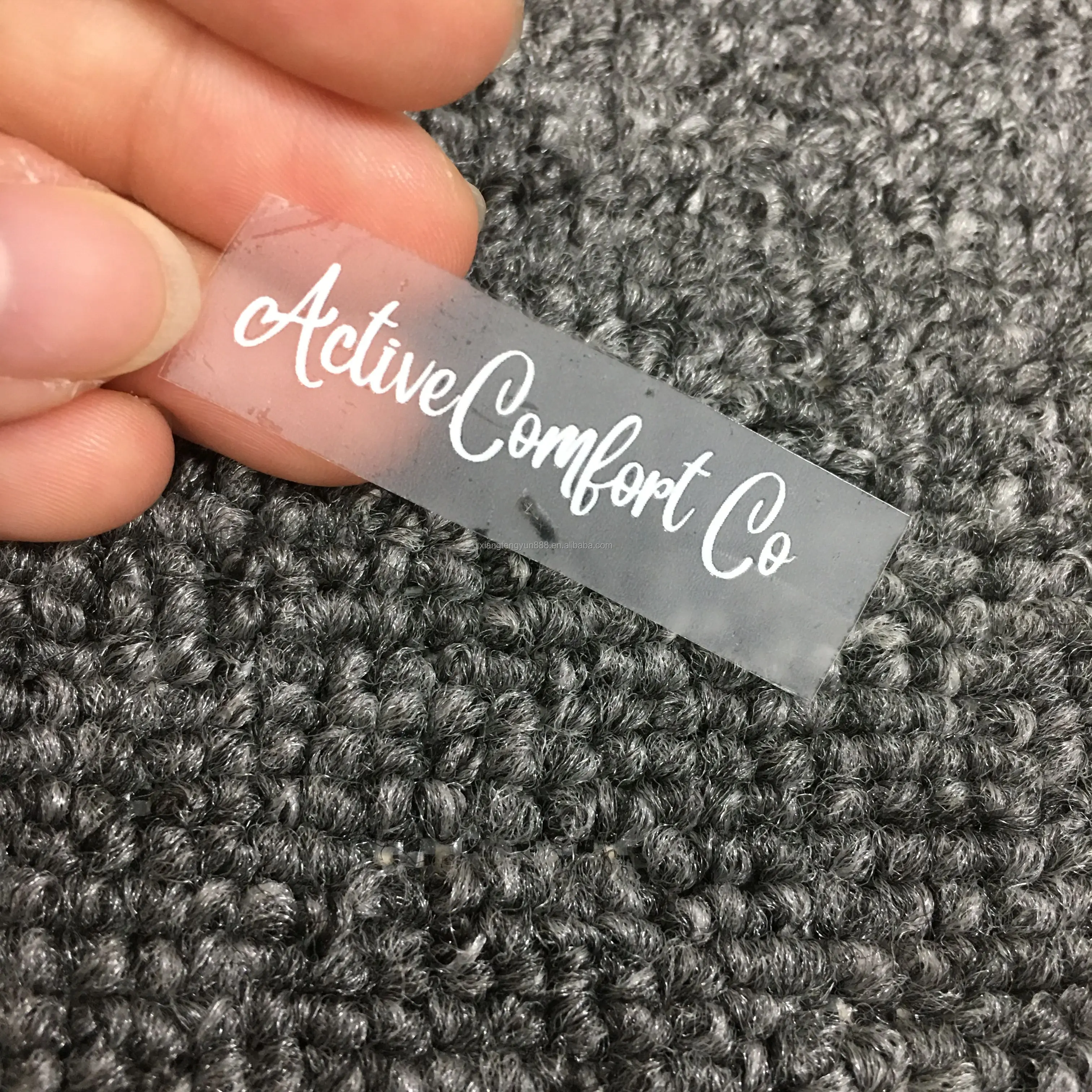 Custom 3d Printing Epoxy Resin Label Heat Transfer Ironing Neck Label ...