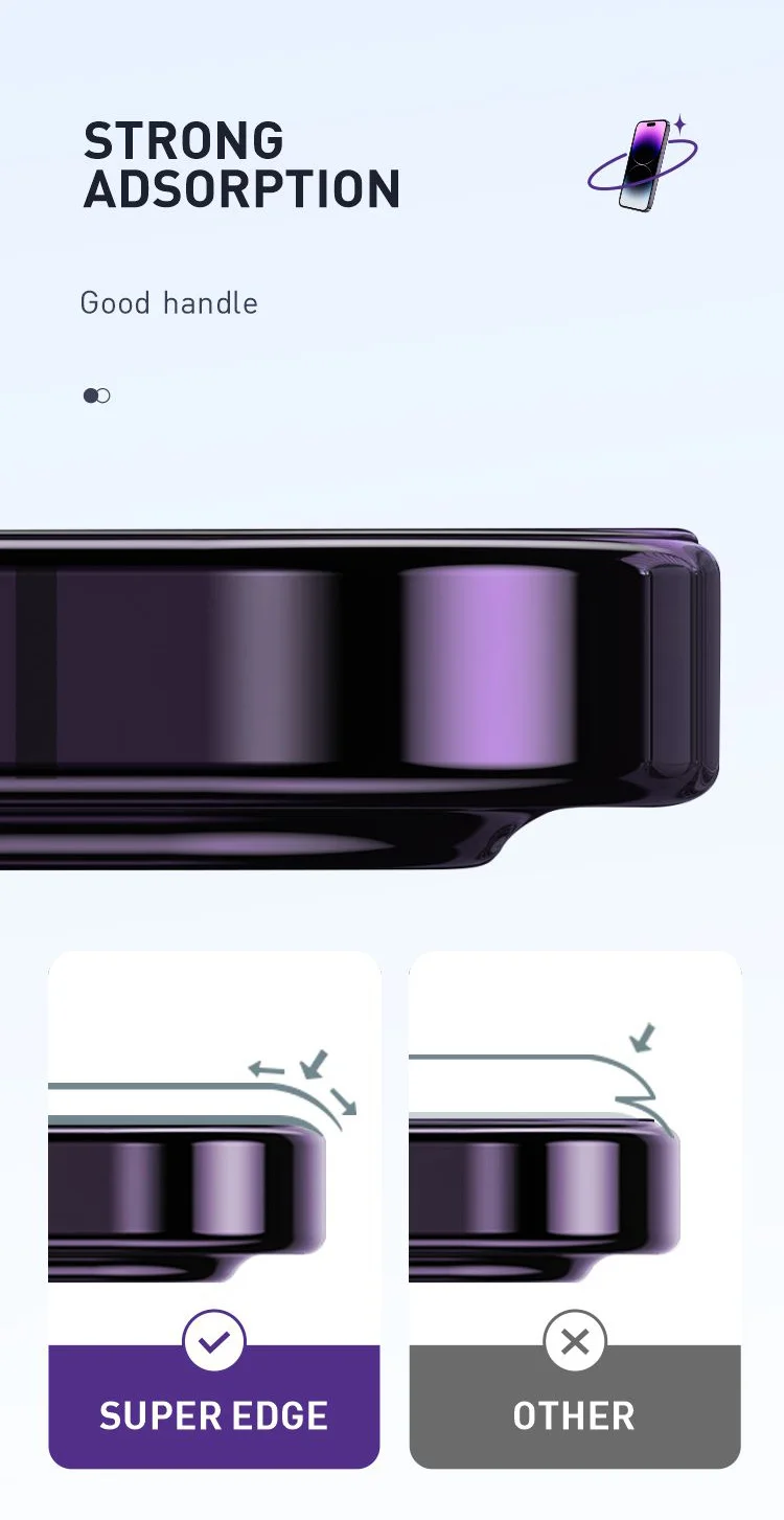 Heybingo Clear Anti-dust Glass Screen Protector Privacy For Iphone X 6 ...