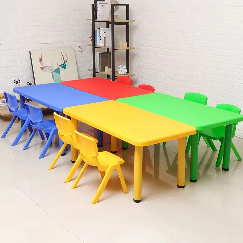 Affordable Kindergarten Kids Desk and Chair Set for Sale