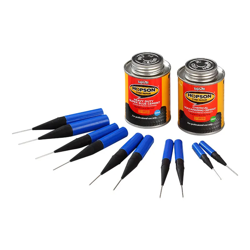 Hopson Heavy Duty Blue Vulcanizing Fluid 250ml - Durable Tyre Repair