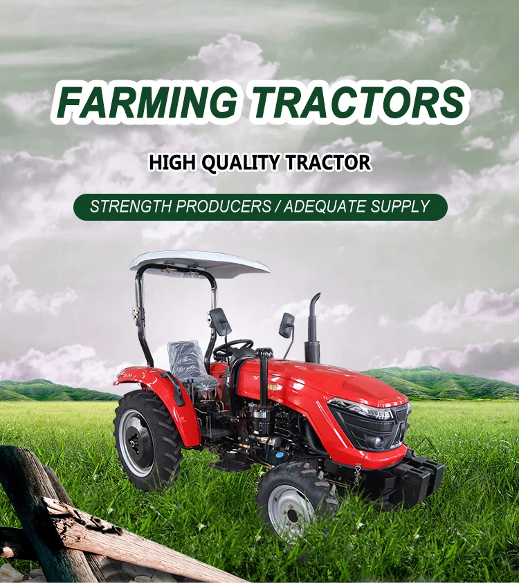 4WD Farm Tractor 504 - 50HP Diesel Tractor for Agriculture