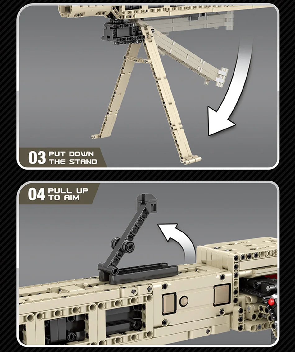 Reobrix 77006 Technical Military Germany Mg-42 Machine Gun Model ...