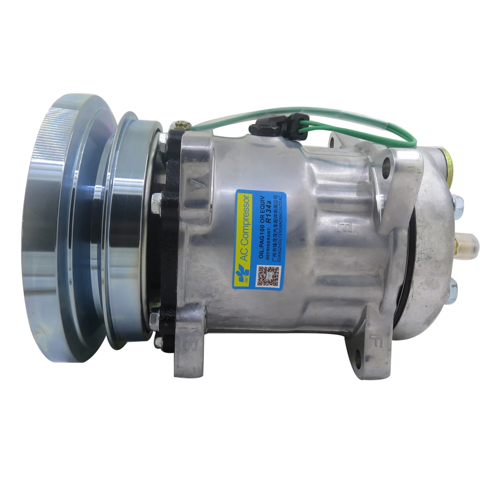 SD7H15 AC Compressor for Caterpillar Challenger Sennebogen 1011759 ...