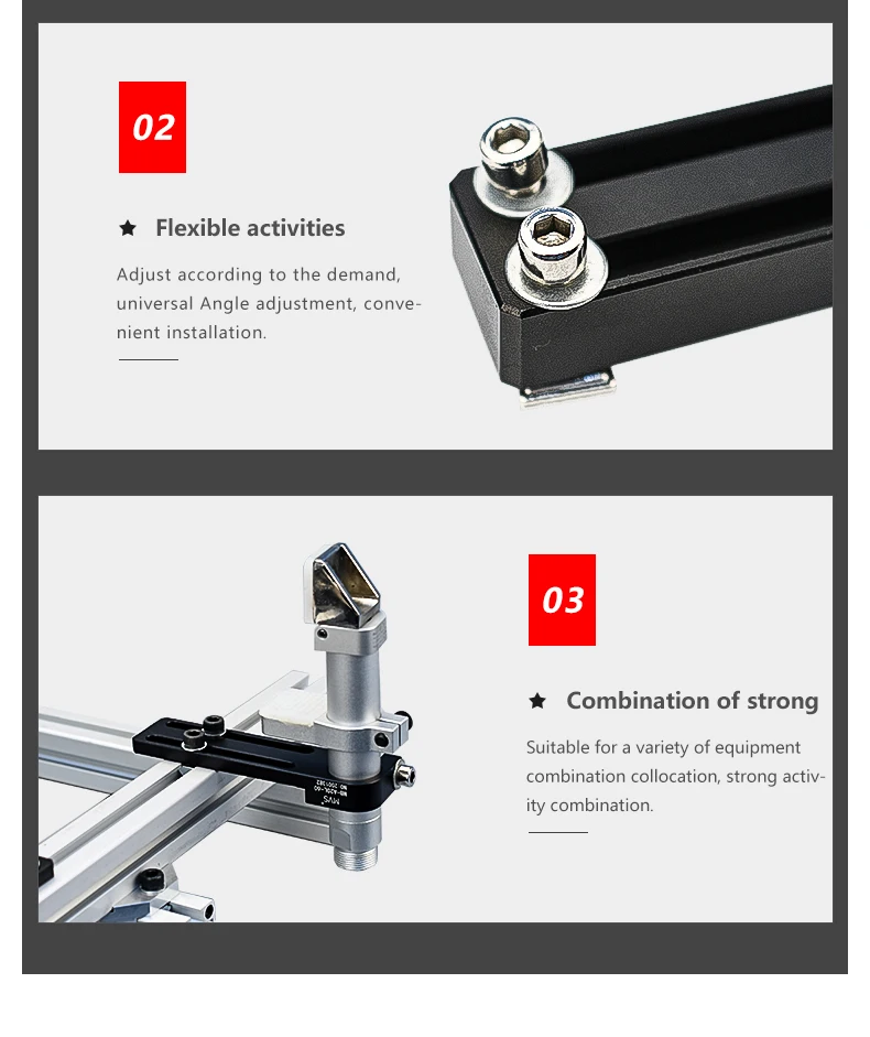 Aluminum Robotic Arm Actuator Bracket Fixture Component & Gripper ...