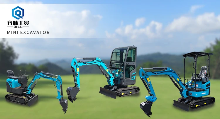 Crawler Excavator 1t-2t with High Efficiency & Optional Hammer