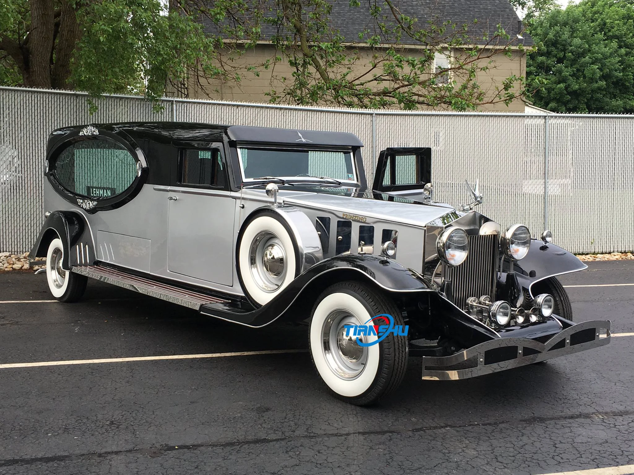 Custom Electric Modern Classic Funeral Hearses Limousines Coffin Hearse ...