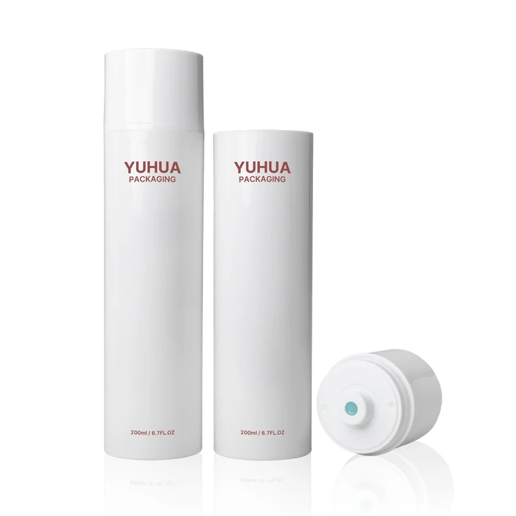 Airless pump bottle diagram