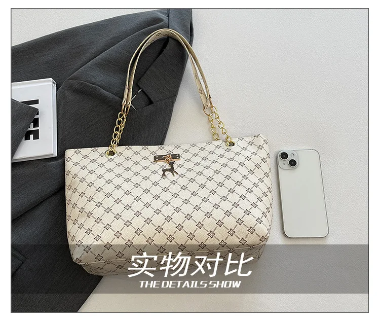 Retro Letter Printing Shoulder Bag - Perfect for All Seasons