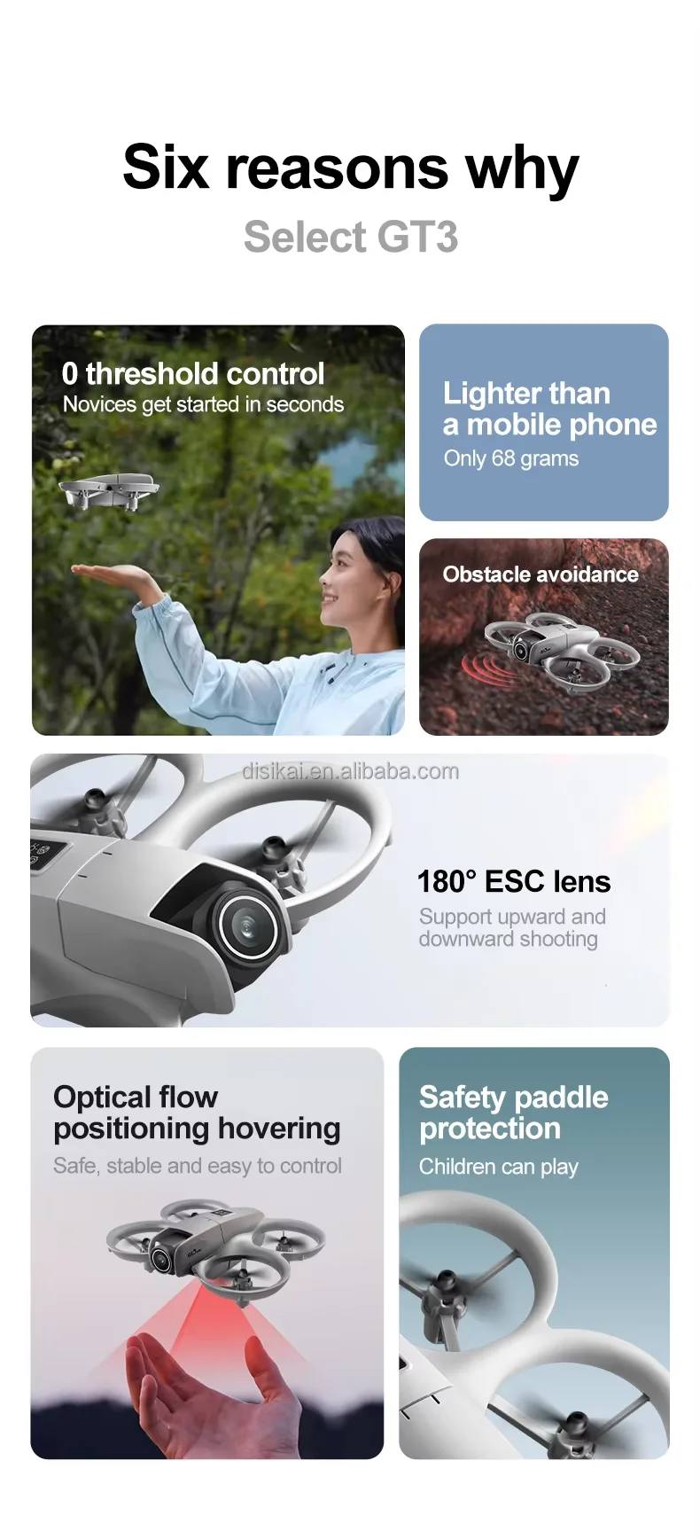 Wholesale KY102 Mini FPV Obstacle Avoidance Drone - 4K HD