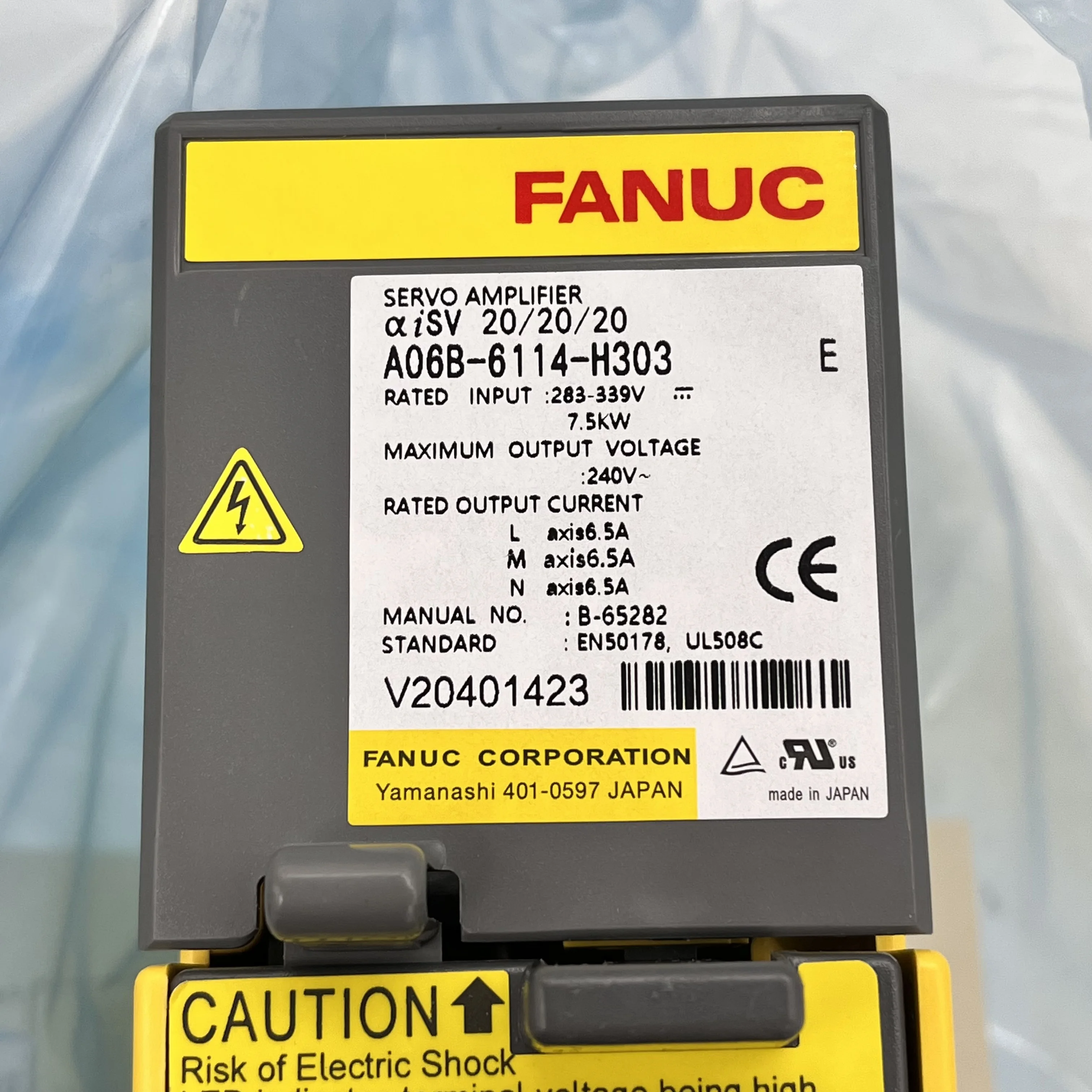 Fanuc Original PLC Servo Amplifier A06B-6114-H303| Alibaba.com