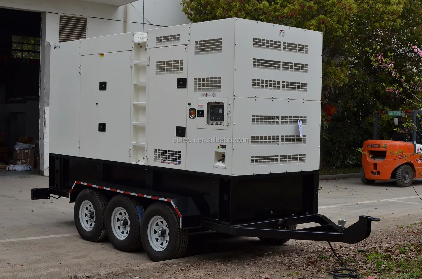 Heavy Duty 550 Kva Volvo Penta TAD1641GE Generator with 12-Month ...
