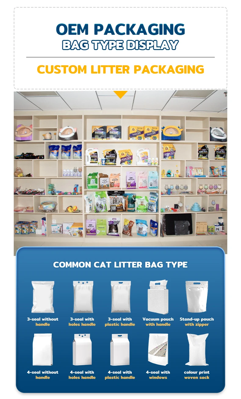 Arena Para Gatos Cat Sand Factory Dust Free Clumping Bentonite Tofu Cat ...