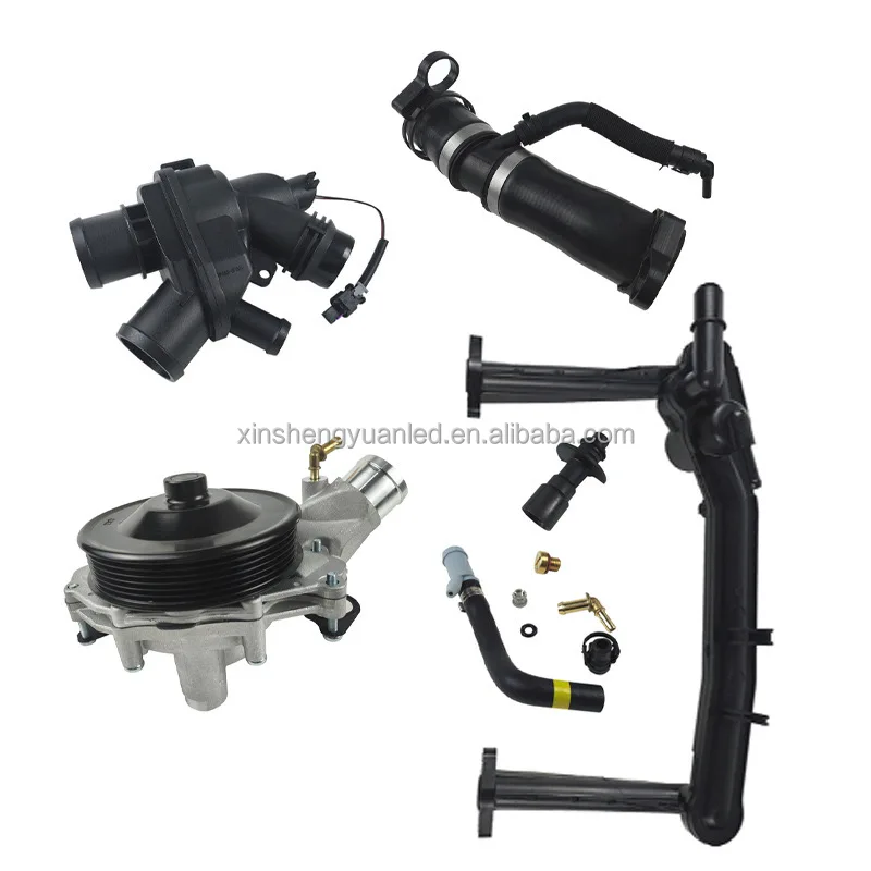 Cooling System Lr049990 Lr048474 C2z28258 Thermostat Tube Throttle Body ...