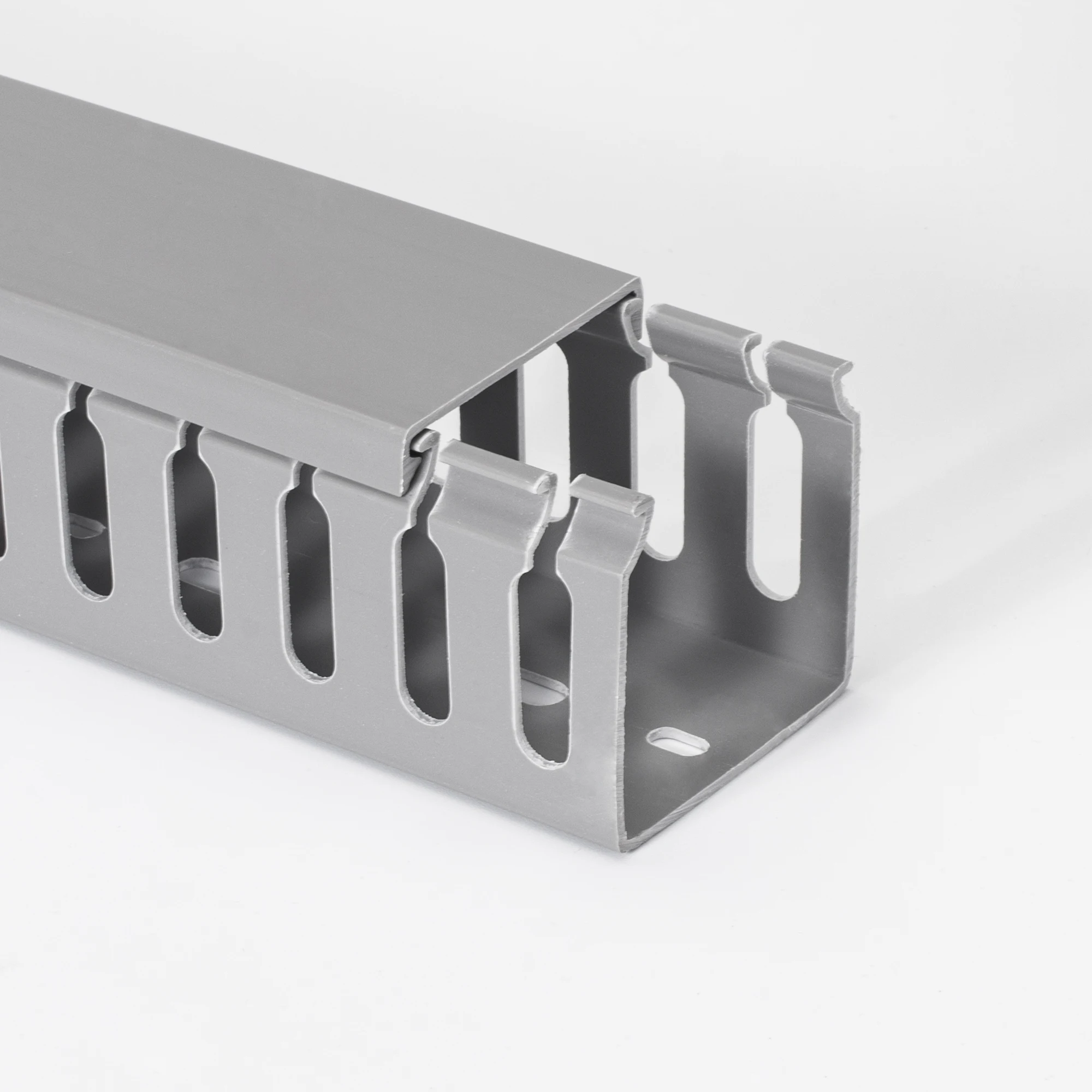 Pvc Floor-mounted Cable Trunking Wiring Duct 45*45 Plastic Trunking ...