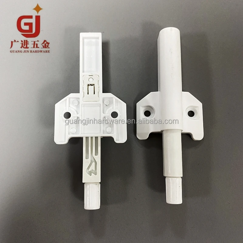 Push Open Kitchen Cabinet Plastic Push to Open Catch Magnetic Push ...