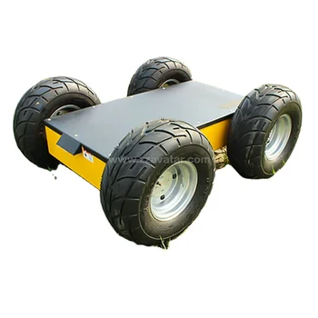 100kg Payload Remote Control Wheeled Unmanned Delivery Robotic Vehicle ...