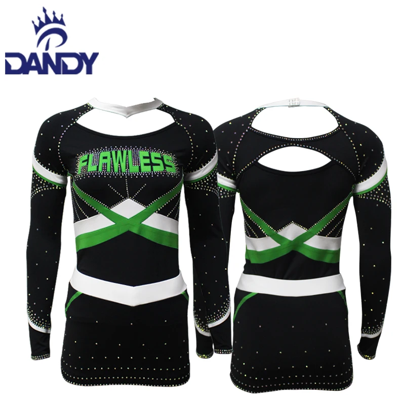 Top Quality Cheerleading Uniforms Customized Cheer Short Competition ...
