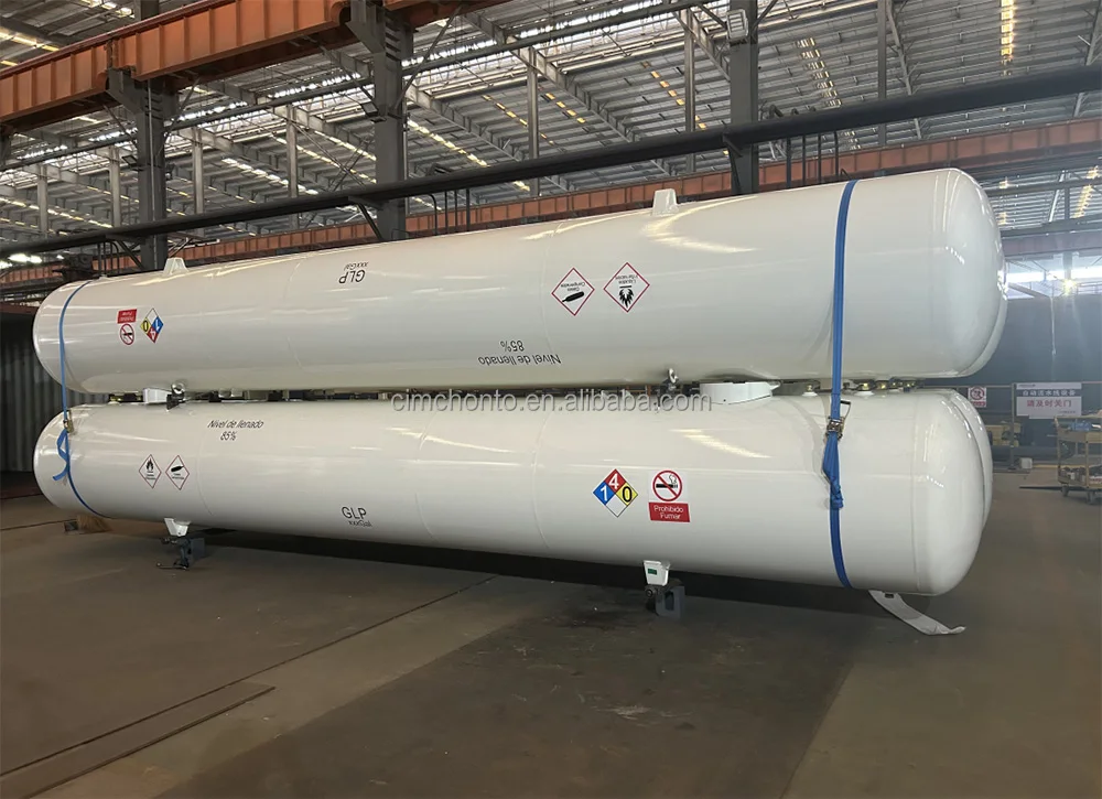 125 Gallon 250KG Propane LPG Gas Tank for Home Cooking - Ideal for ...