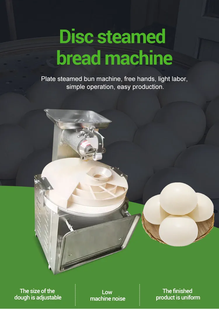 Divisora Boleadora De Masa Panaderia Automatic Round Steamed Bun Make ...