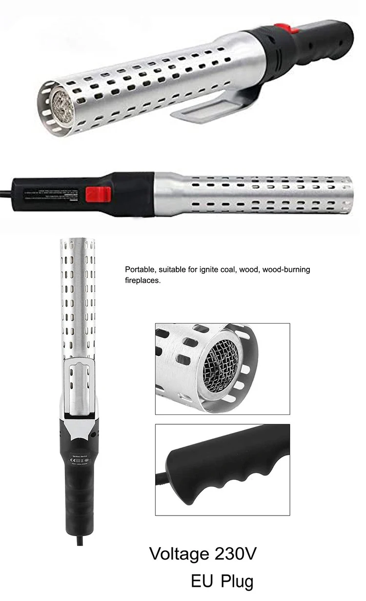 BBQ Smoker Bbq Smoker Electric Igniter Double Charcoal Lighter Charcoal ...