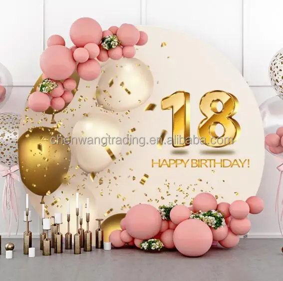 Happy Birthday Backgrounds - Perfect for Baby & Bridal Showers